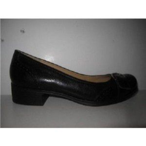 Naturalizer | Shoes | Naturalizer Prema Black Leather Perforated Brass ...